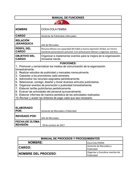 Contrato De Asociaci N En Participaci N Promoci N De Ventas De Cocacola