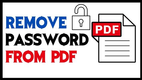 How To Remove Password From PDF File PDF Password Remover Tutorial