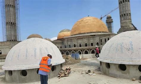 Visite de chantier La Grande Mosquée de Tivaouane comme vous ne l
