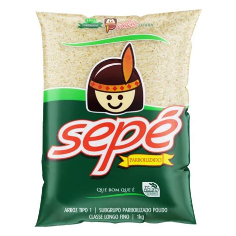Arroz Parboilizado Tipo 1 Sepé Pacote 1kg Mini Mercado Miscelânia