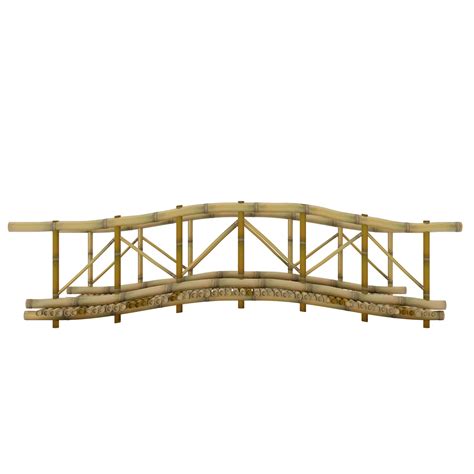Garden Bamboo Bridge 18741612 PNG