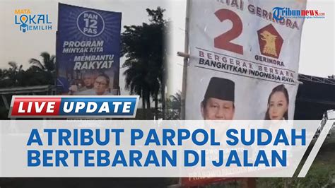 Belum Masa Kampanye Baliho Caleg Bertebaran Di Jalan Raya Bogor