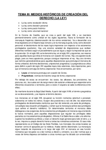 Apuntes Historia Del Derecho Pdf