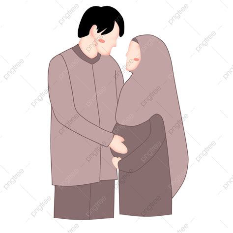 Husband And Wife PNG Transparent A Husband Gently Caresses The Belly