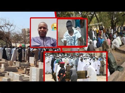 ENTERREMENT DE CHEIKH GUEYE ET MADIOR CIMETIÈRE DE TIVAOUANE