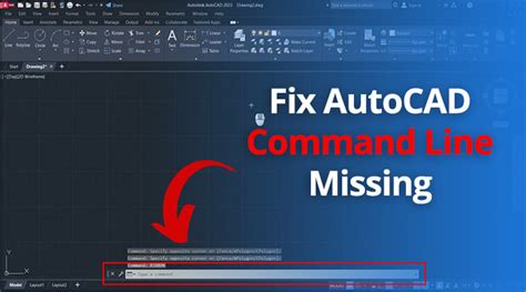 Autocad Command Line Is Missing In Get It Back Easily