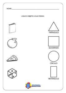 Atividades De Formas Geom Tricas Educa O Infantil Atividades