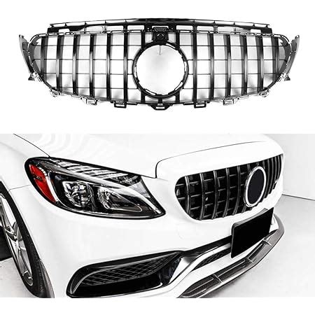 Amazon XinYu Carcyling C63 AMG Style Front Grill Grille For