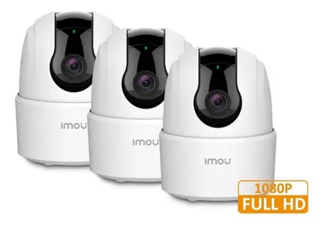 Kitx3 Cámara De Seguridad Imou Ranger 2c Wifi Ip Full Hd 2mp