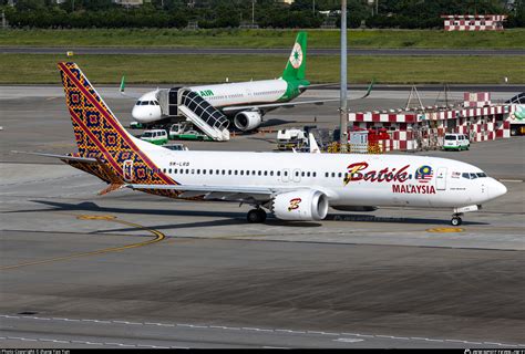 9M LRD Batik Air Malaysia Boeing 737 8 MAX Photo By Jhang Yao Yun ID