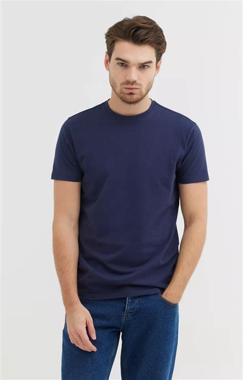 T shirt z bawełny merceryzowanej Wólczanka