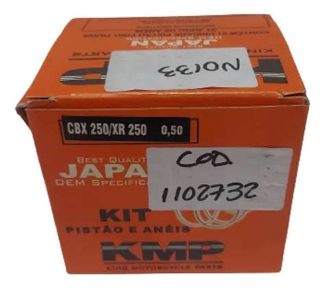 Kit Pistão Anéis Twister Tornado 250 2001 A 2008 Medida 0 50