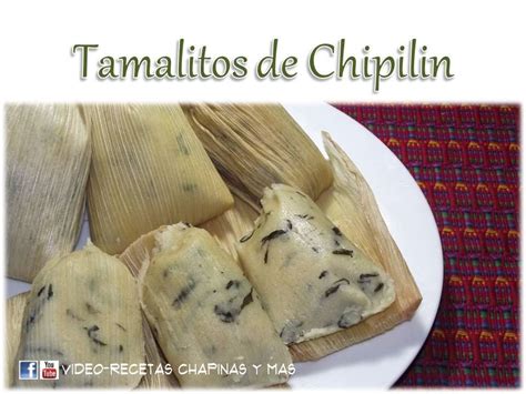 Receta Tamalitos De Chipilin Guatemala YouTube