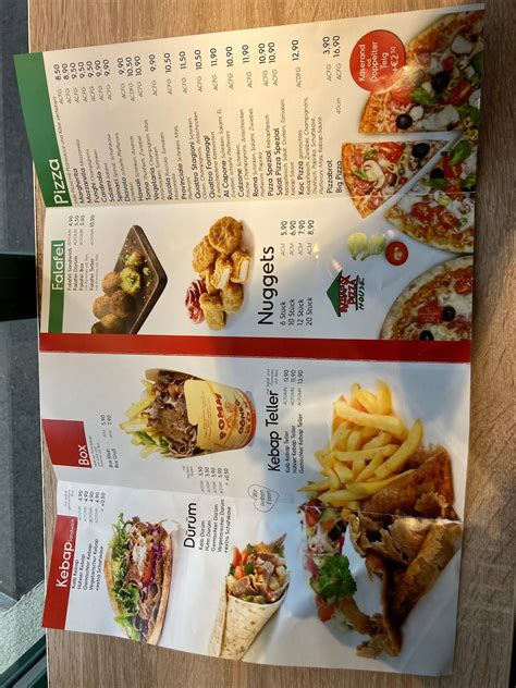 Speisekarte Von Kebap Pizza Haus Laxenburg