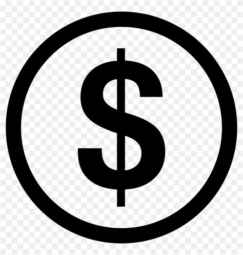 Png File Svg Money Symbol In Circle Transparent Png 980x980