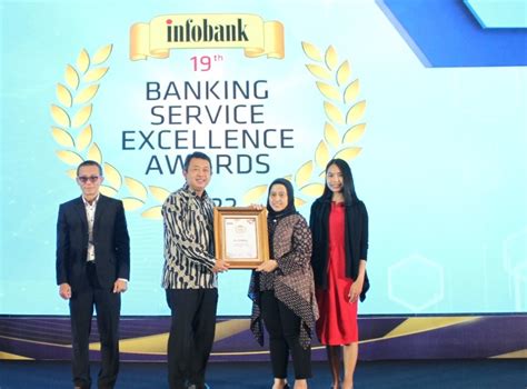 Bank DKI Raih Infobank Banking Service Excellence Award 2022 Infobanknews