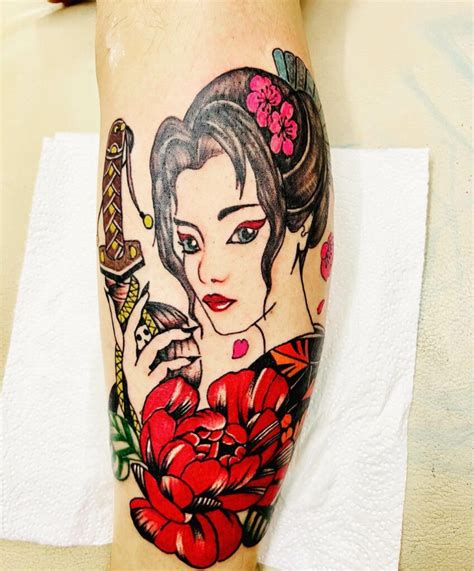 Geisha Tattoo Sketch Ideas Youll Have To See To Believe