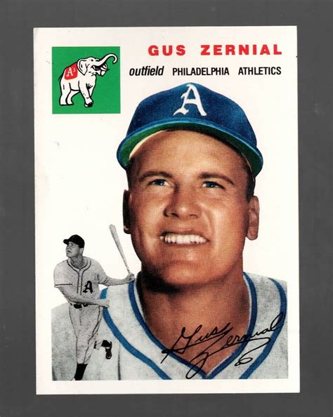 1994 Topps Archives 1954 2 Gus Zernial NM Mint EBay