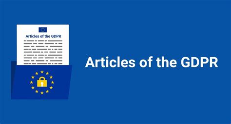 Articles Of The GDPR TermsFeed