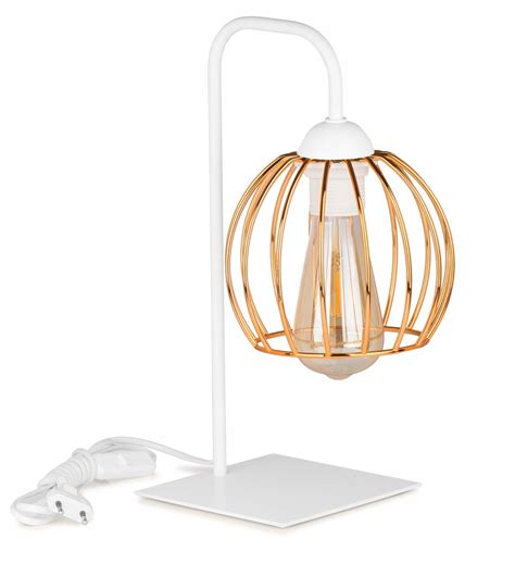 Lampka Nocna Biurkowa Sto Owa Led Loft Nowoczesna