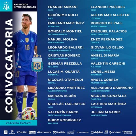 La lista de Scaloni para los amistosos antes de la Copa América un