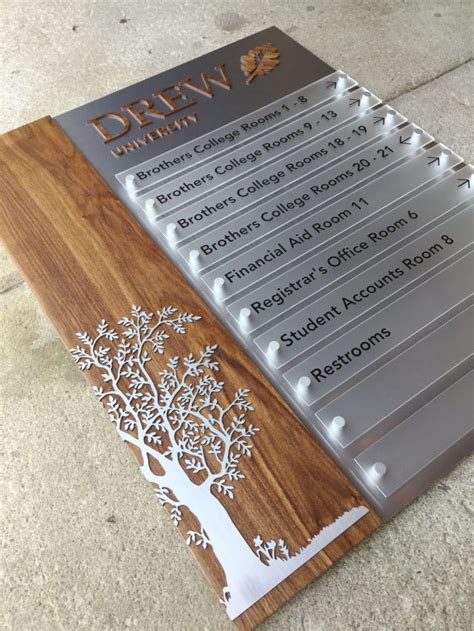 Building Directories Wayfinding Project Sign Architectural Signage