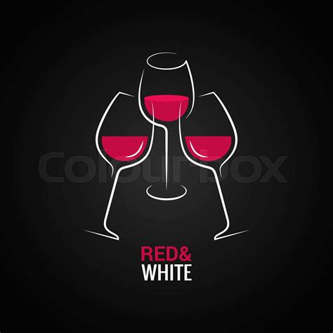 Wein Prost Lokal Stock Vektor Colourbox