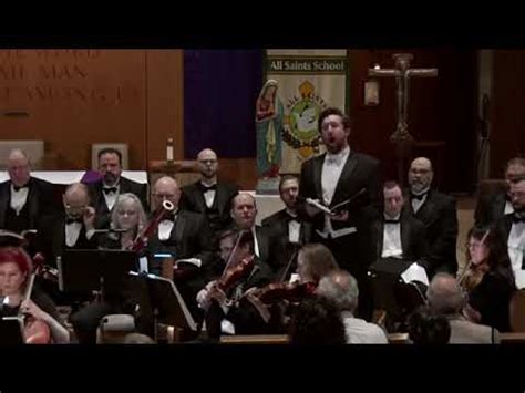Thus Saith The Lord Handels Messiah Zachary Lenox Baritone Youtube