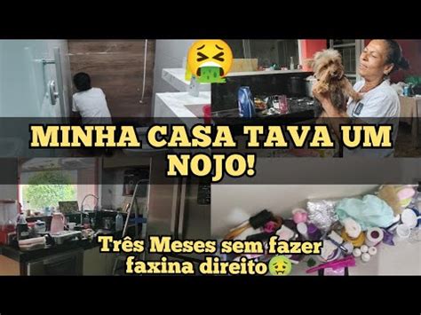 MINHA CASA TAVA UM NOJOTRÊS MESES SEM FAZER FAXINA DIREITO MEGA