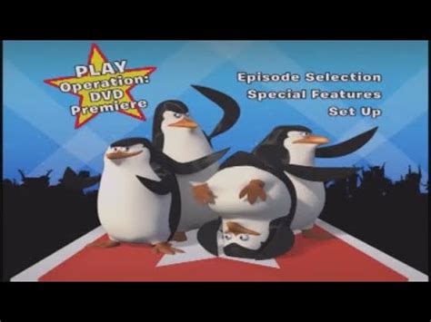 Penguins Of Phineas And Ferb 2010 DVD Menu Braden Spainhower YouTube