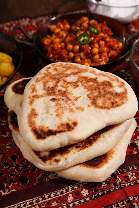 Easy Vegan Naan Bread Recipe Thinly Spread