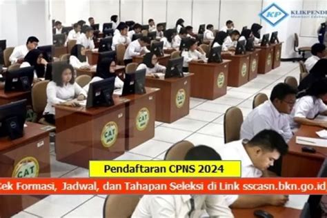 Resmi Pembukaan Pendaftaran Cpns Di Link Sscasn Bkn Go Id Cek