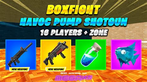 BoxFight C4 S2 HAVOC PUMP SHOTGUN Fortnite Creative Map Code Dropnite