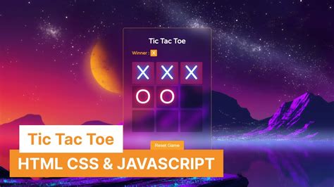 Créer un jeu de Tic Tac Toe en utilisant HTML CSS et JavaScript YouTube