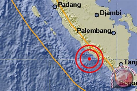 Bengkulu Diguncang Gempa 4 8 SR ANTARA News