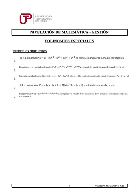 S07 s1 Resolver ejercicios Derecho Laboral 1 Nivelación de