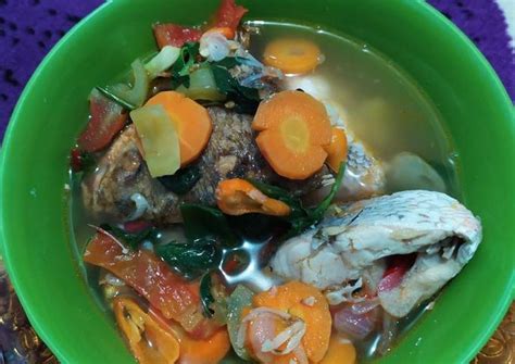 Resep Sup Bening Ikan Ekor Kuning Oleh Syifa Urfiyah Cookpad