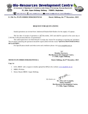 Fillable Online Expression Of Interest EoI For The Supply Of ISO