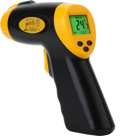 Thermomètre Infrarouge sans Contact Pistolet Laser IR Numérique avec