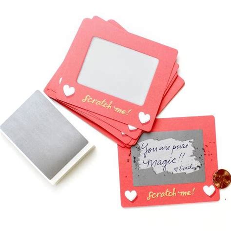 Set de 24 cartes à gratter personnalisables Inklings Pastel Shop