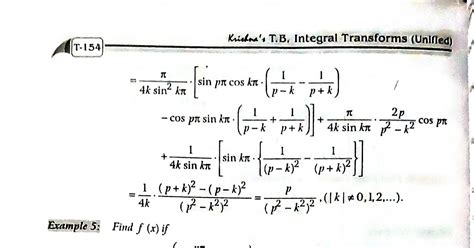 finite fourier transform