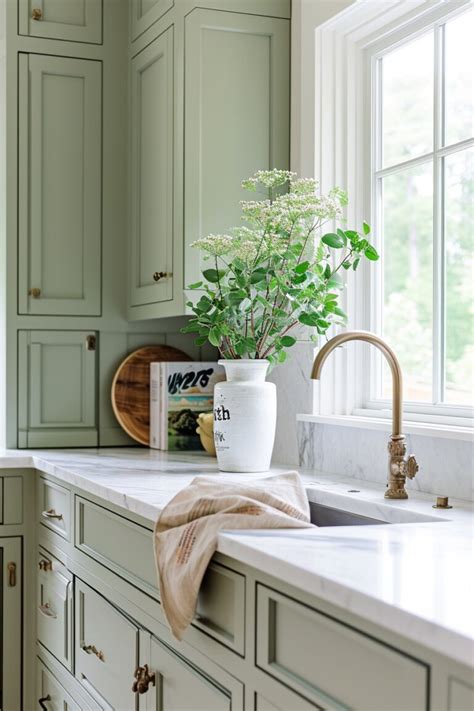 50 Sage Green Kitchen Cabinet Inspirations To Transform Your Home