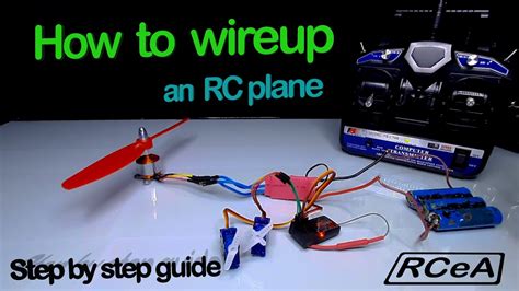 How To Wire Up An RC Plane RC Plane Electronics DIY Step By Step