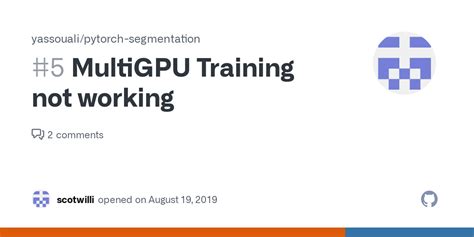 multigpu training not working · issue 5 · yassouali pytorch segmentation · github