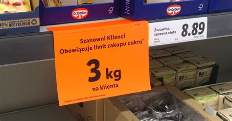 Cukier w Lidlu ile kosztuje Limity na zakup wciąż są aktualne ESKA pl