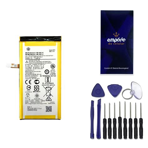 Bateria Compatível Moto G7 Plus 3000 MAH XT1965 JG40