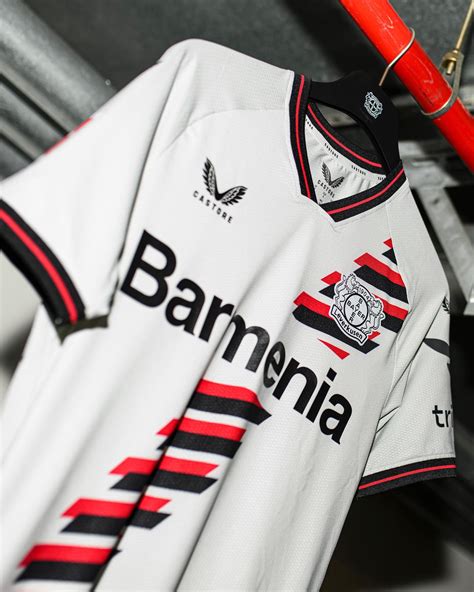 Nova Camisa Reserva Do Bayer Leverkusen 2023 2024 Castore