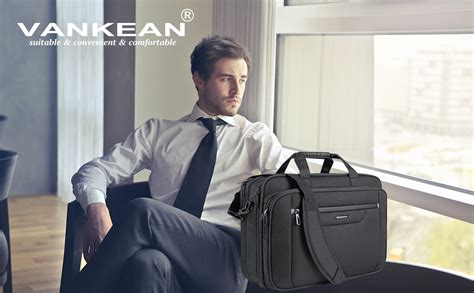 VANKEAN Laptop Bag Laptop Briefcase Fits Up To 18 Inch Laptops XXL