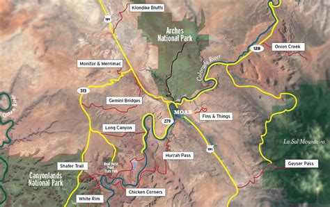 Moab Jeep Trails Map Sibby Dorothee