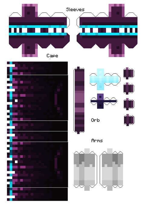 Giant Minecraft Papercraft Enderman Enderman Paper Craft Model Free